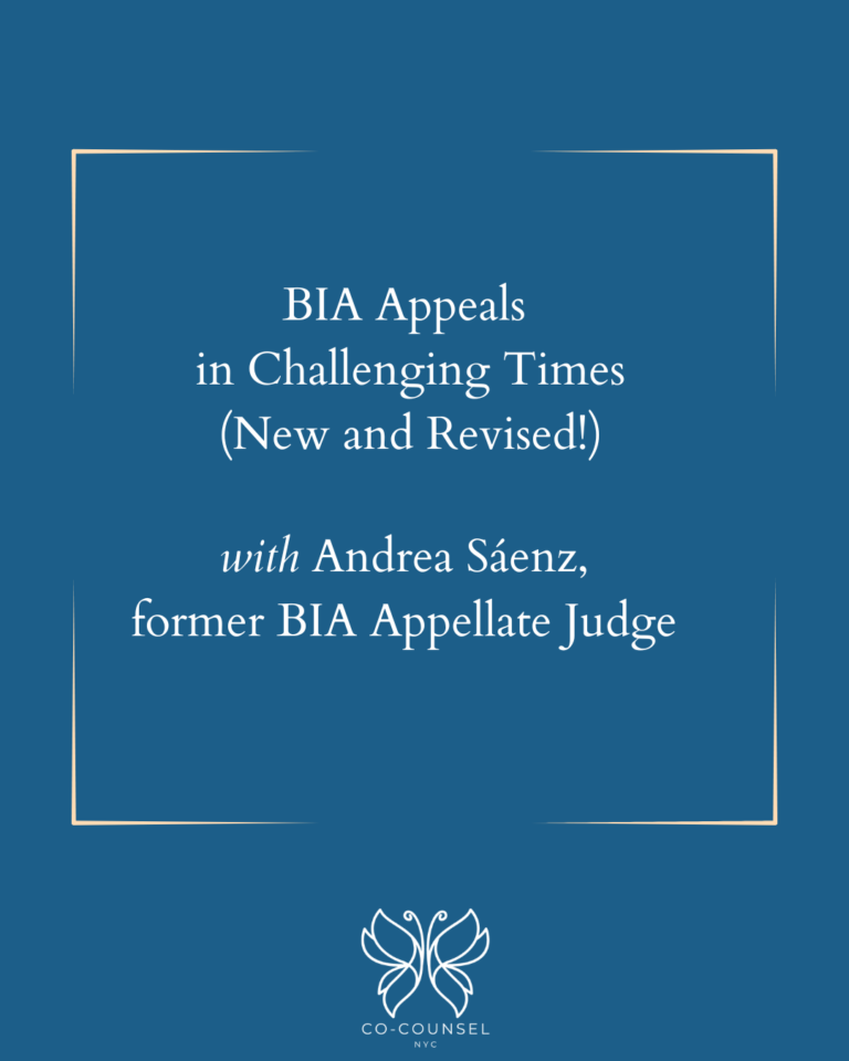 July 2026: BIA Appeals in Challenging Times (New and Revised!) – Co ...